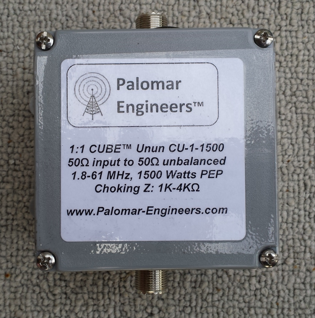 Coax Feed Line Common Mode Chokes (1:1) - Palomar Engineers®