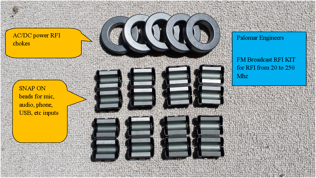 FM Broadcast RFI Kits - Palomar Engineers®